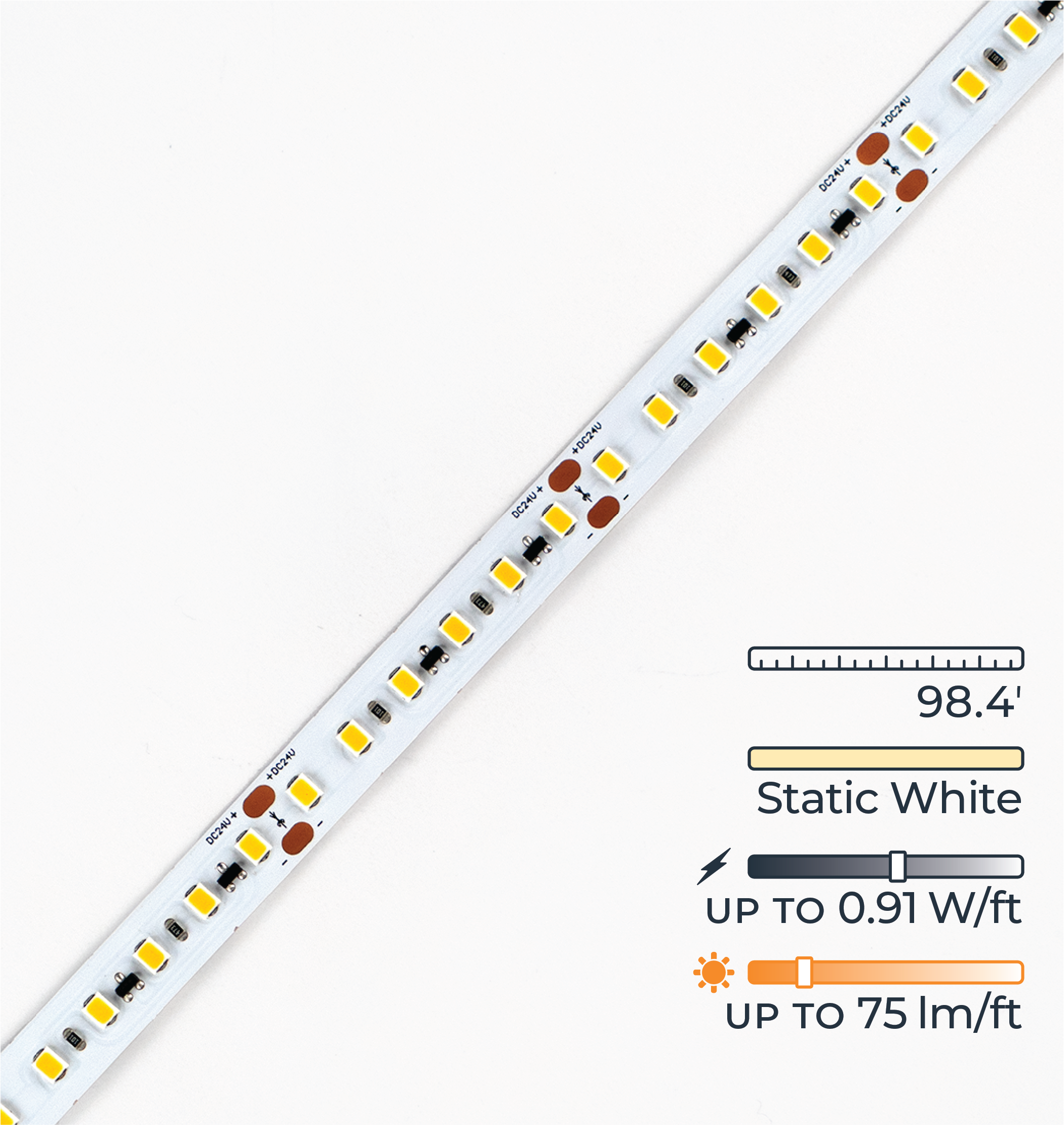 Endless LED Strip Light – Static White – aspectLED